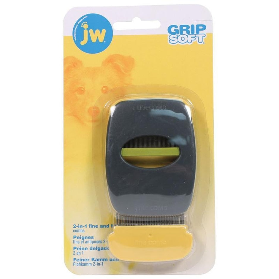 JW GRIPSOFT 2-IN-1 FINE AND FLEA COMBS - West Warwick, RI - Fall River ...