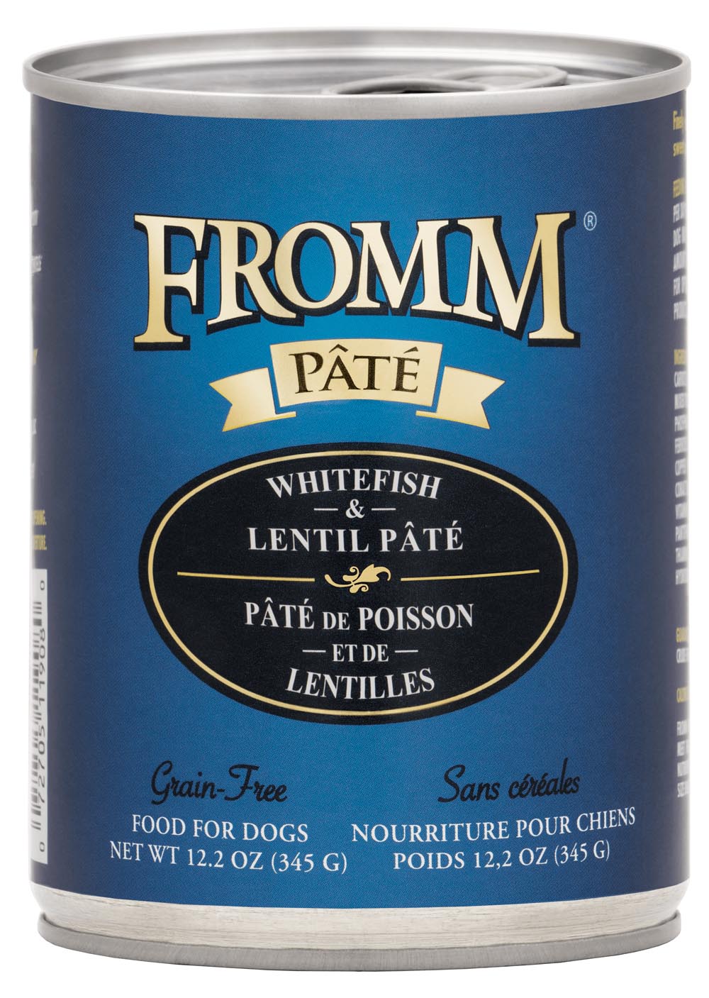 Fromm Grain-Free Whitefish & Lentil Pâté Dog Food - West Warwick, RI ...